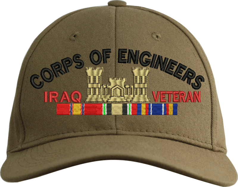 US Army Corps of Engineers Iraq Veteran Embroidered Cap - US Army ...