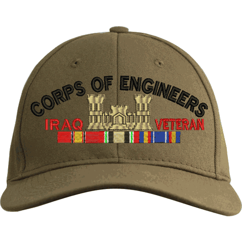 US Army Corps of Engineers Iraq Veteran Embroidered Cap - US Army ...