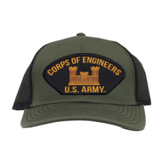 US Army Branch of Service OD Green Mesh Ball Caps , Military Gifts and ...