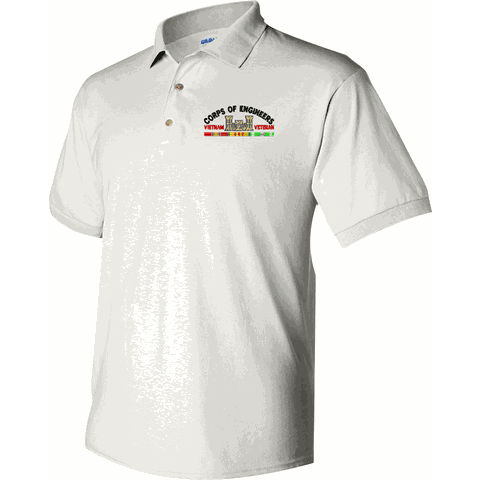 US Army Corps of Engineers Vietnam Veteran Polo - US Army Branch ...
