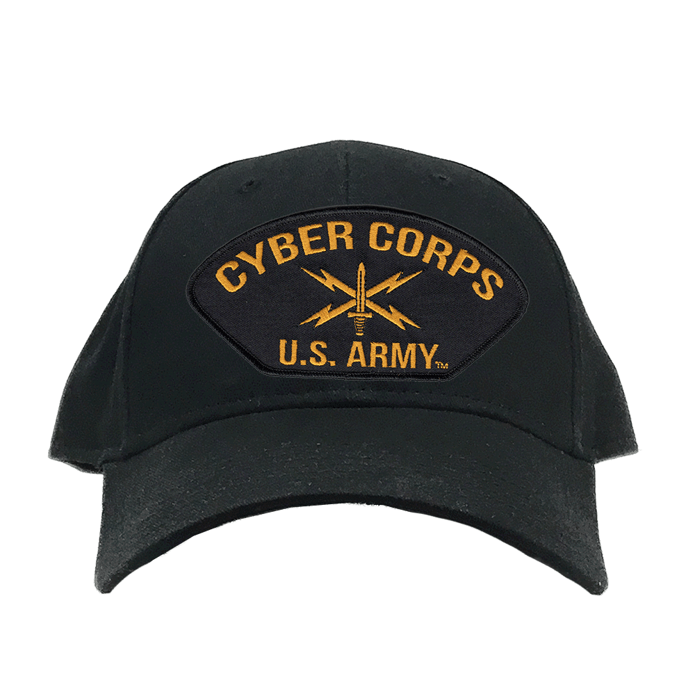 US Army Cyber Corps Ball Cap - US Army Branch of Service Ball Caps ...