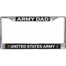 US Army Grandson Service Banner License Plate Frame - U.S. Army Pride ...