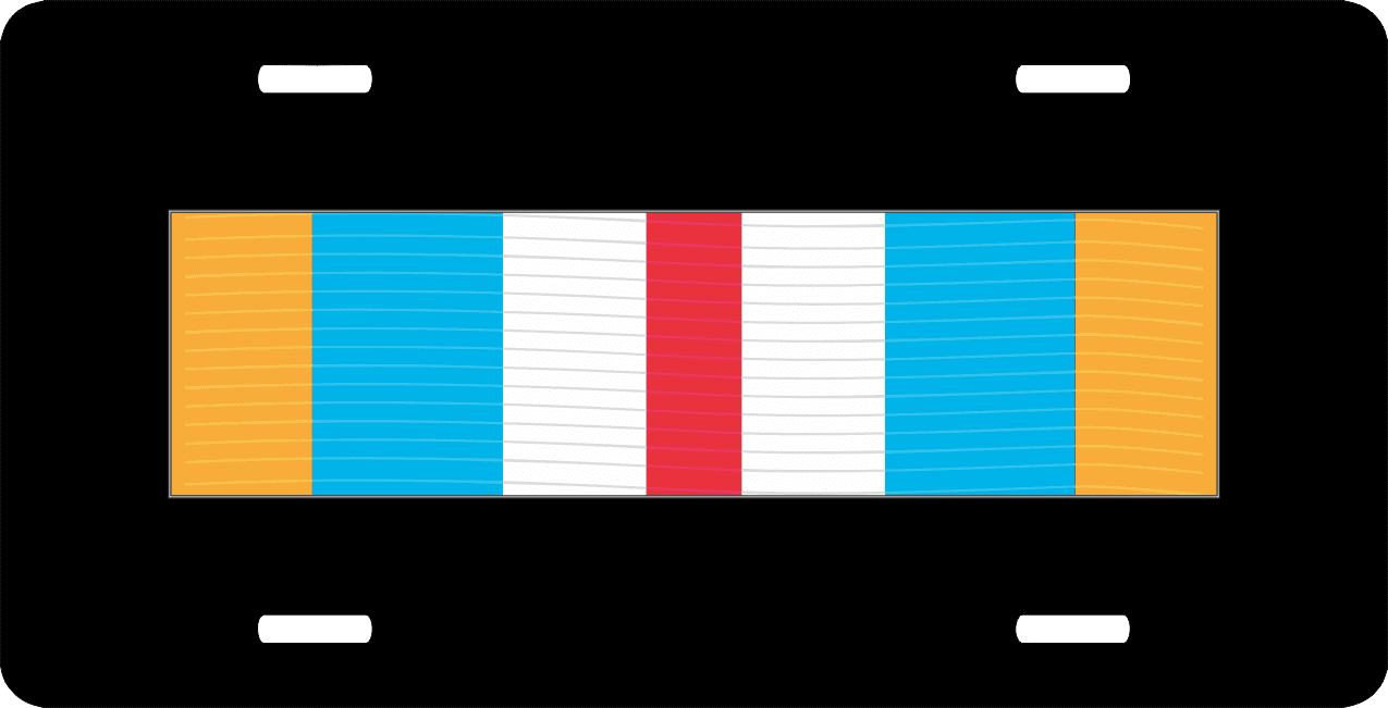 US Army Defense Superior Service Medal Ribbon License Plate - US Army ...