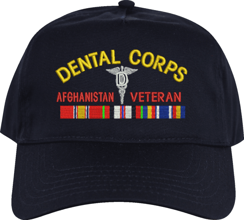 US Army Dental Corps Afghanistan Veteran Embroidered Cap - US Army ...