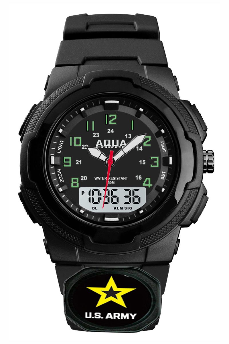 US Army Analog Digital Watch - US Army Wrist Watches - PriorService.com