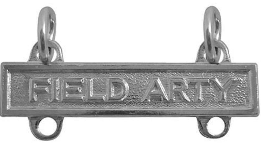 US Army Field Artillery Qualification Bar - Army Qualification Bars ...