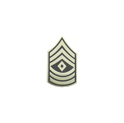 US Army First Sergeant E-8 Pin - US Army Rank Pins - PriorService.com