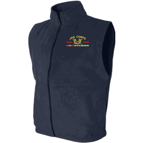 US Army Judge Advocate General's Corps Vietnam Veteran Fleece Vest - US ...