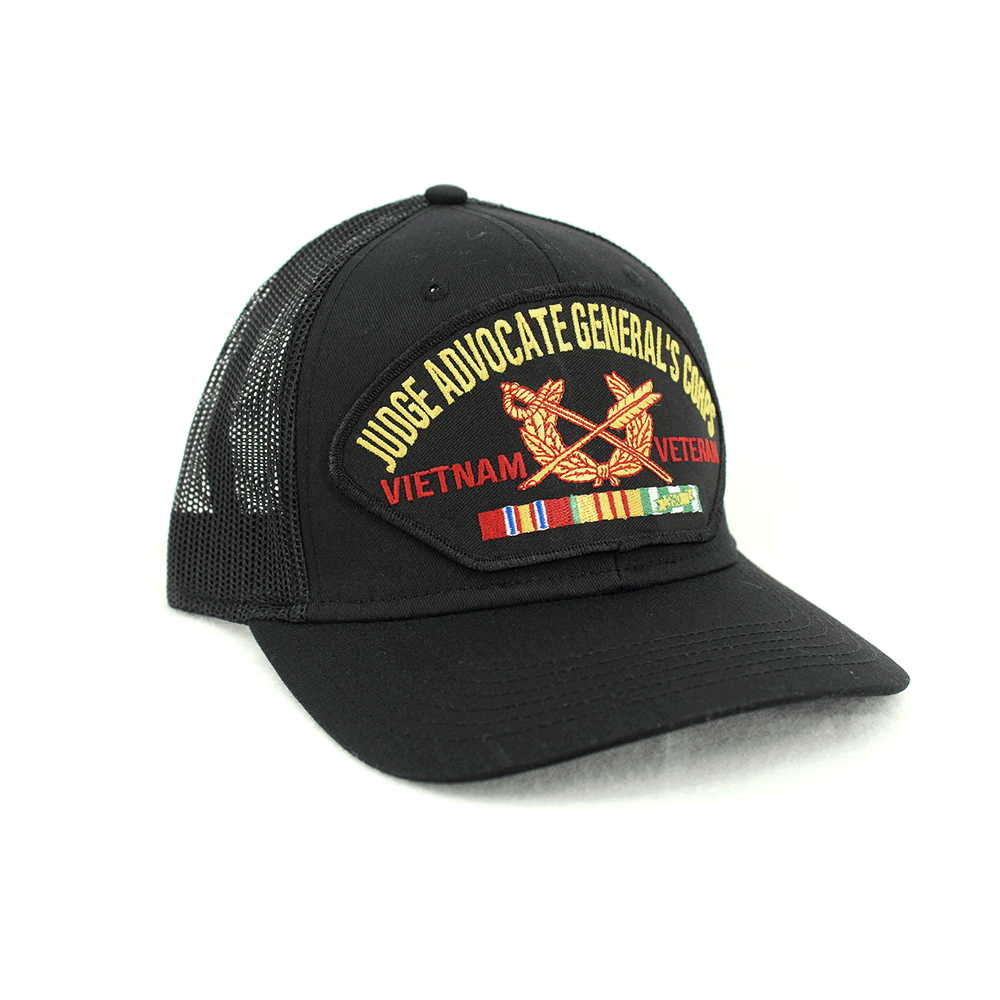 US Army Judge Advocate Generals Corps Vietnam Veteran Mesh Cap - US ...