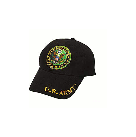 US Army Logo Direct Embroidered Ball Cap - US Army Caps - PriorService.com