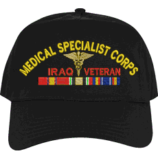 US Army Signal Corps Iraq Veteran Embroidered Cap - US Army Branch Iraq ...