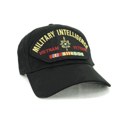 US Army Military Intelligence Vietnam Veteran Ball Cap - US Army Branch ...