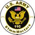 US Army MOS 11C 81mm Mortars Decal - US Army MOS Decals - PriorService.com