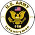 US Army MOS 11M Infantryman Decal - US Army MOS Decals - PriorService.com