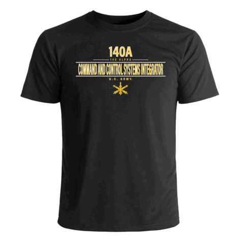 US Army MOS 140A Command and Control Systems Operator T-Shirt - US Army ...