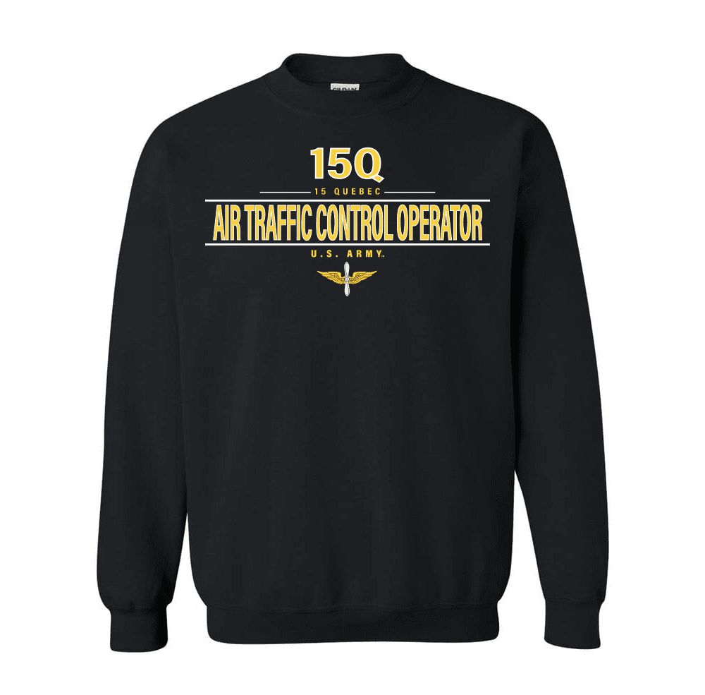 US Army MOS 15q Air Traffic Control Operator Sweatshirt - US Army ...