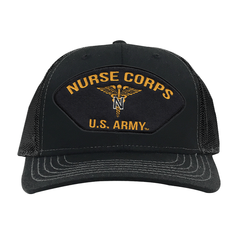 US Army Nurse Corps Mesh Ball Cap - US Army Branch of Service Mesh Ball ...