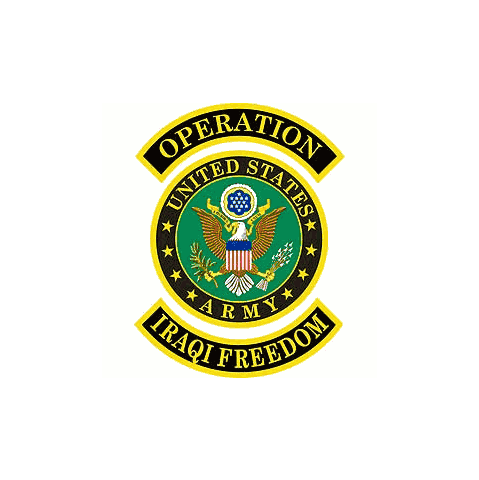US Army Operation Iraqi Freedom 3 5/8" Patch - Military Patches ...
