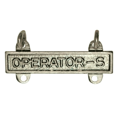 US Army Operator S Qualification Bar - Army Qualification Bars ...