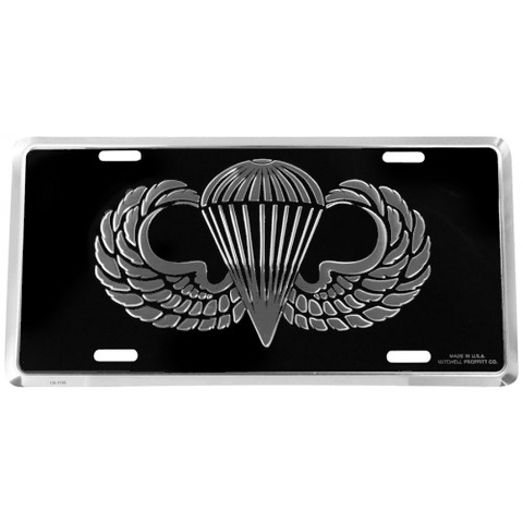 US Army Paratrooper Wings License Plate - US Army License Plates ...