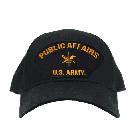 US Army Public Affairs Ball Cap - US Army Branch of Service Ball Caps ...