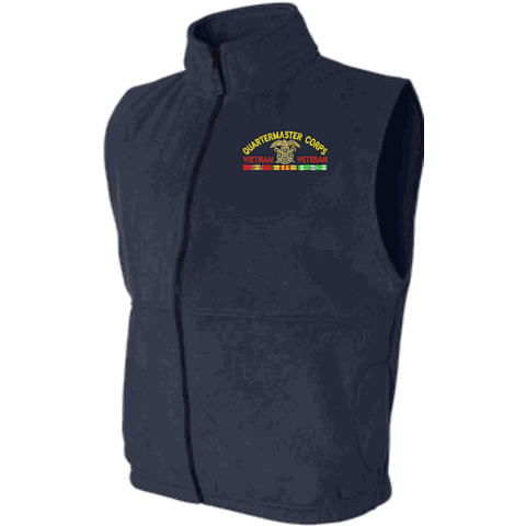 US Army Quartermaster Corps Vietnam Veteran Fleece Vest - US Army ...