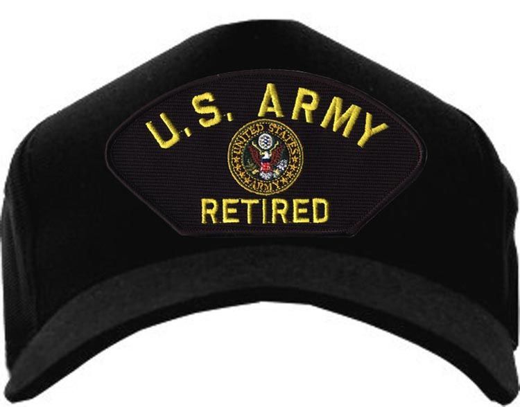 US Army Retired Cap - US Army Caps - PriorService.com