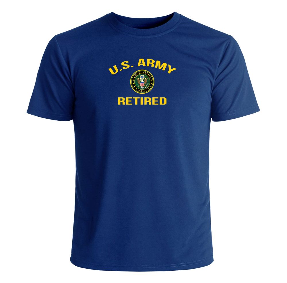 US Army Retired T-Shirt - Branch Veteran & Retired T-Shirts ...