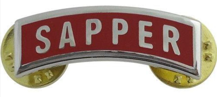 US Army Sapper Badge - Army Full Size Badges - PriorService.com