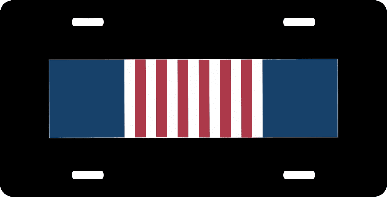 US Army Soldiers Medal Ribbon License Plate - US Army License Plates ...