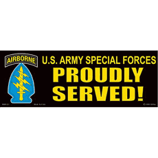 US Army Bumper Stickers , Military Gifts and more at PriorService.com