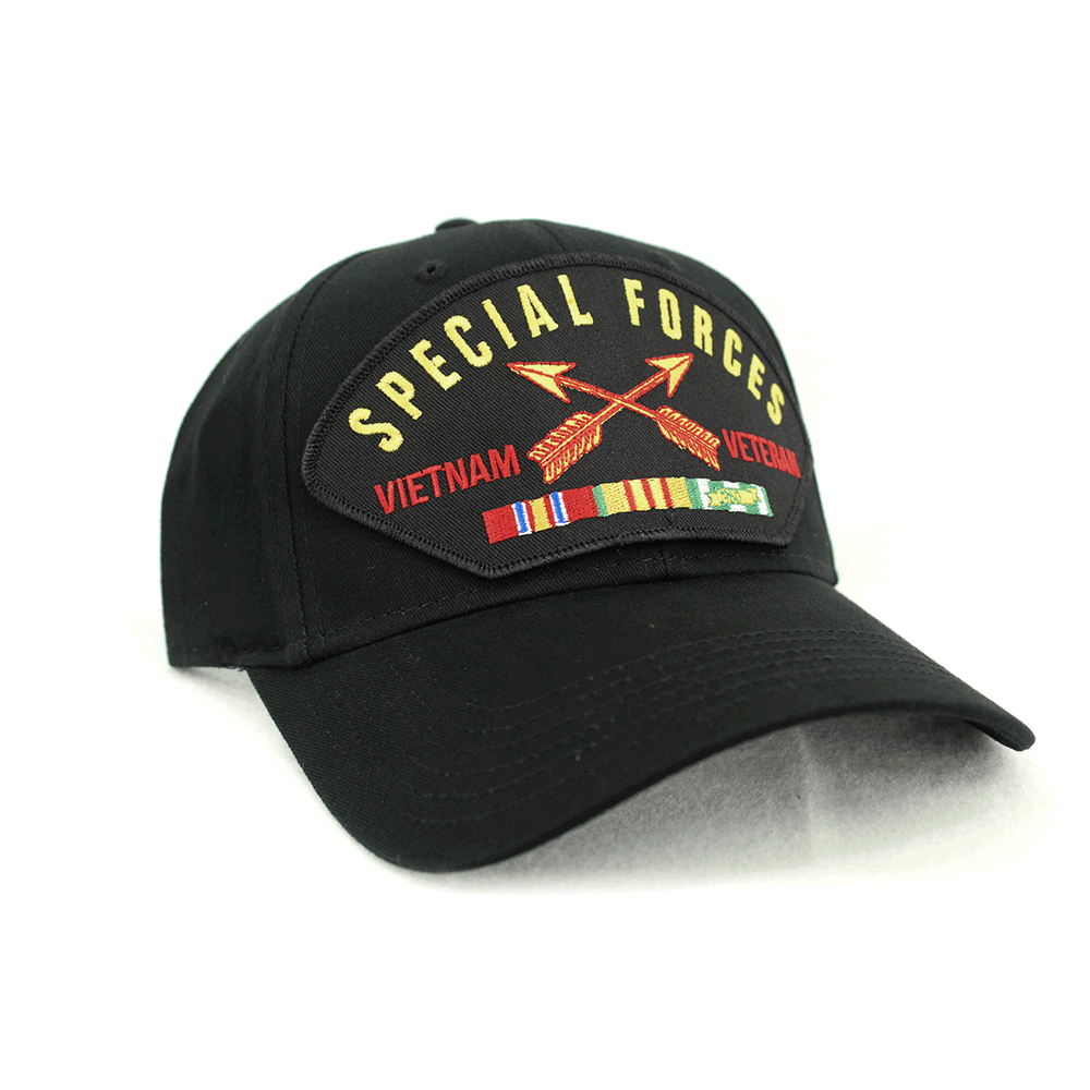 US Army Special Forces Vietnam Veteran Ball Cap - US Army Branch of ...