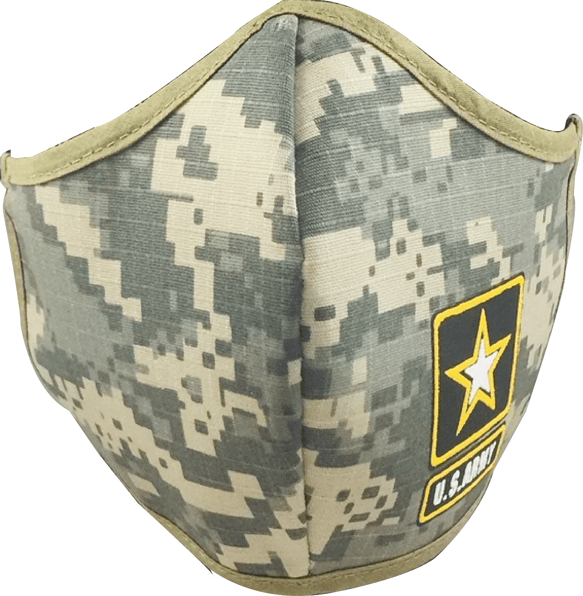US Army Star Logo Camo Face Mask - Military Face Masks - PriorService.com
