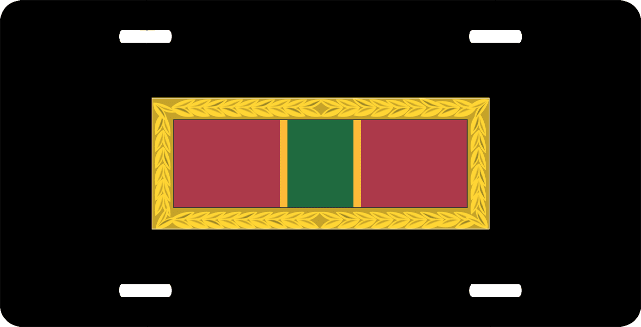US Army Superior Unit Award Ribbon License Plate - US Army License ...