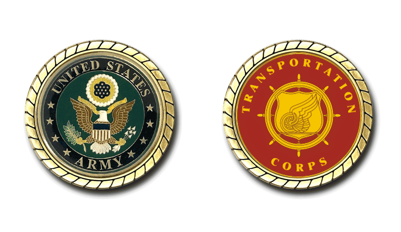 US Army Transportation Corps Challenge Coin - New US Army Branch of ...