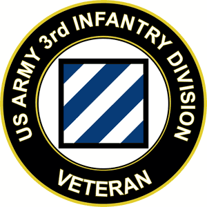 US Army Veteran 3rd Infantry Division sticker decal - US Army Division ...