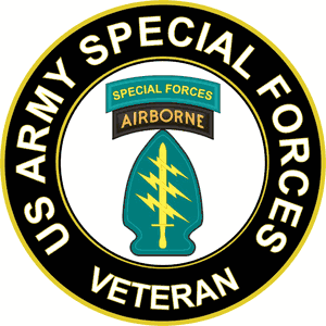 US Army Veteran Special Forces Sticker Decal - US Army Division Veteran ...