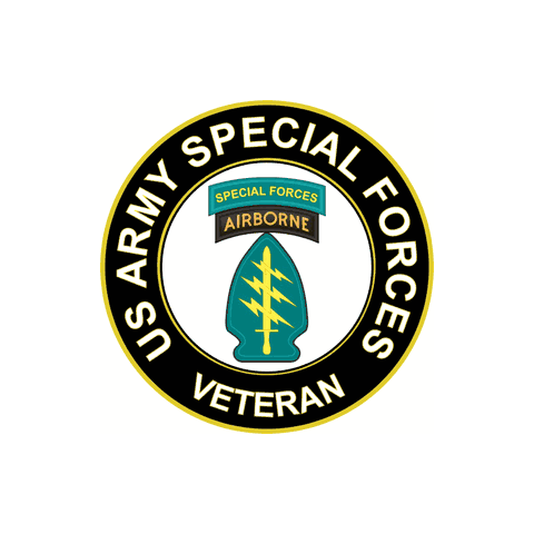 US Army Veteran Special Forces Sticker Decal - US Army Division Veteran ...