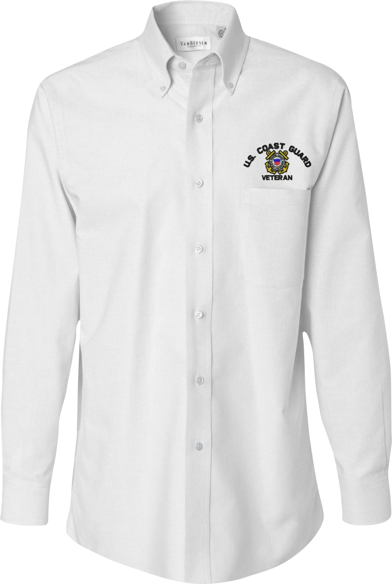 US Coast Guard Custom Embroidered Dress Shirts - US Coast Guard Custom ...