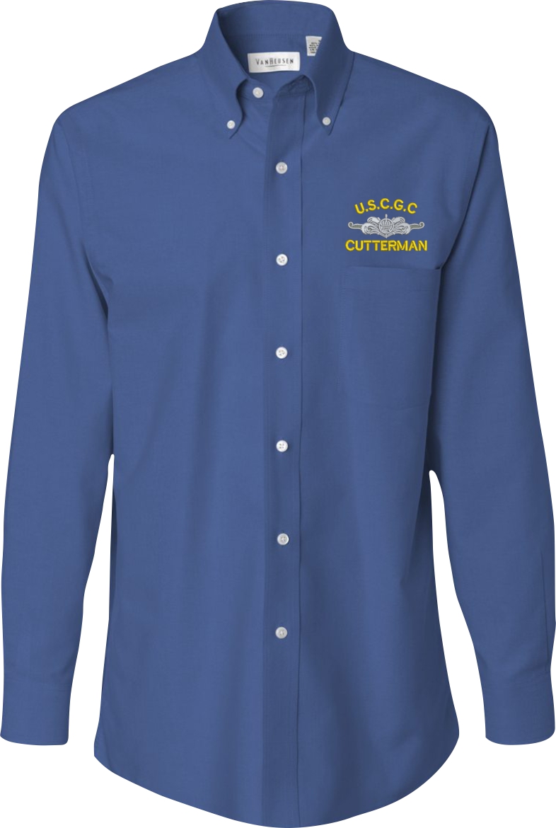 US Coast Guard Custom Embroidered Dress Shirts - US Coast Guard Custom ...