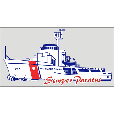 US Coast Guard Cutter Boat Decal - New Decals - PriorService.com