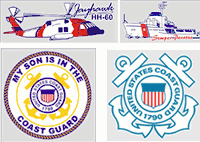 US Coast Guard Decals , Military Gifts and more at PriorService.com