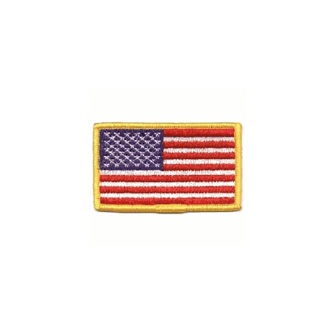US Flag Patch with Hook and Loop Backing - US Flag Patches ...