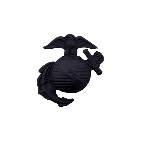 US Marine Corps 1" Left Black Pin - Marine Corps Pins - PriorService.com