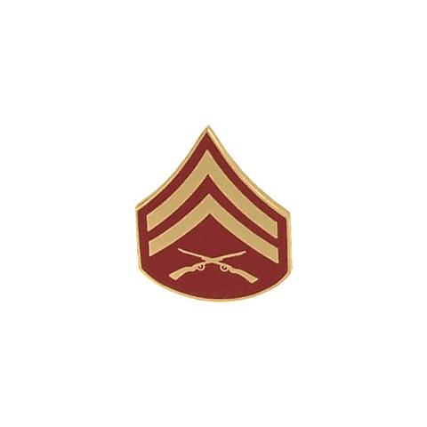 US Marine Corps Corporal E-4 Pin - US Marine Corps Rank Pins ...