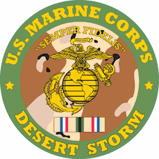 US Marine Corps Operation Desert Storm Decals , Military Gifts and more ...