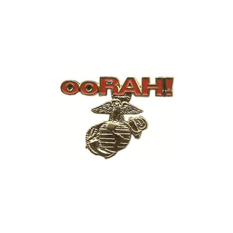 US Marine Corps ooRAH! Pin - Marine Corps Pins - PriorService.com