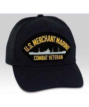 US Merchant Marine Combat Veteran Cap - New Ball Caps - PriorService.com