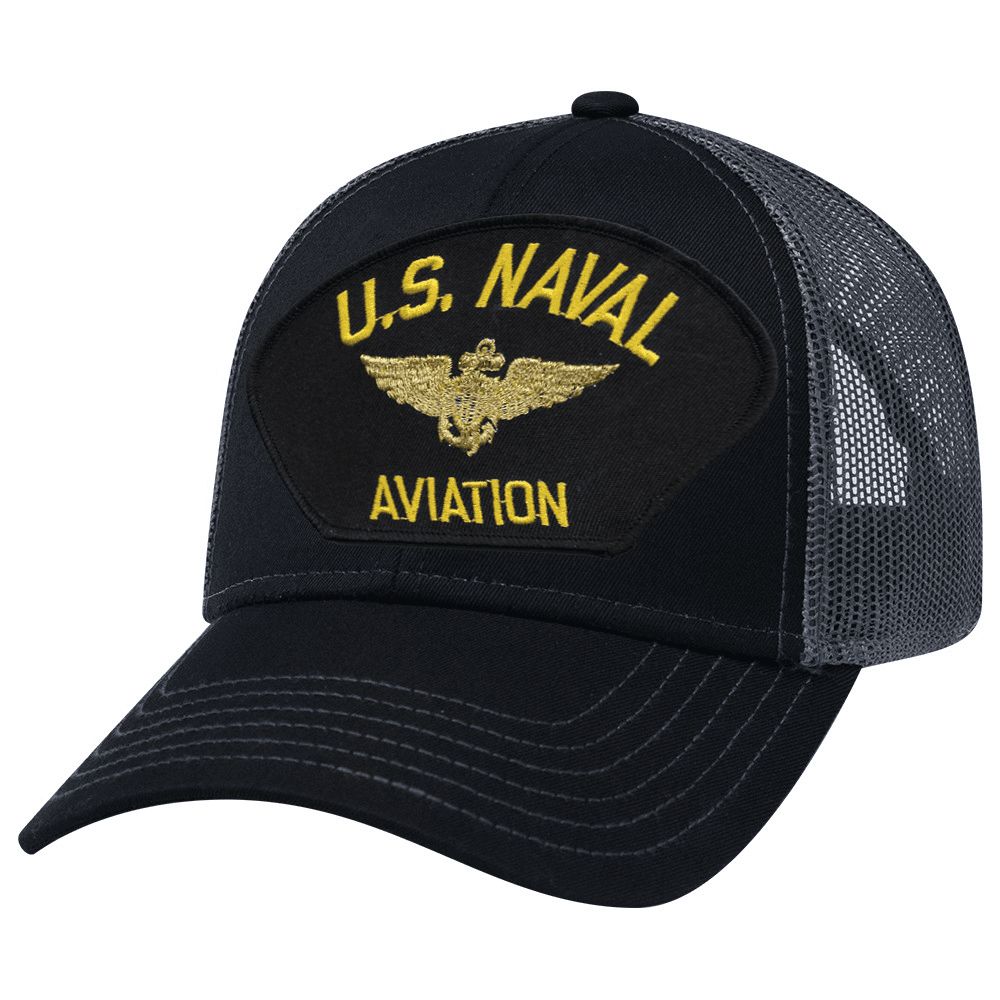US Naval Aviation Mesh Back Cap - New Mesh Caps - PriorService.com