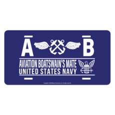 US Navy Journalist License Plate - US Navy Rates License Plates ...
